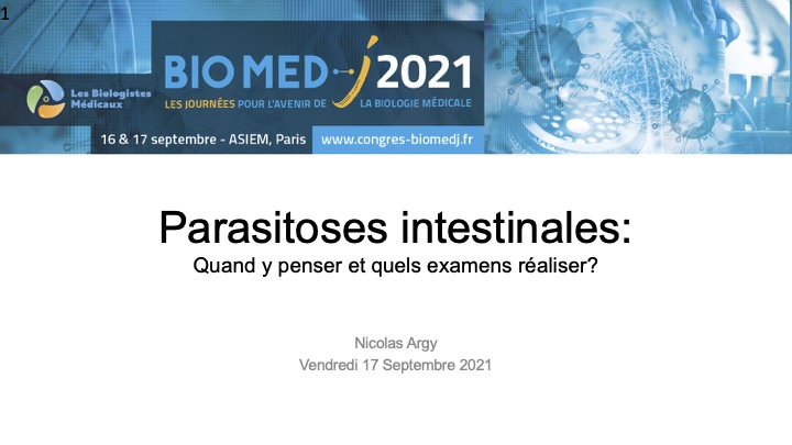Parasitoses intestinales : quand y penser et quels examens réaliser ...