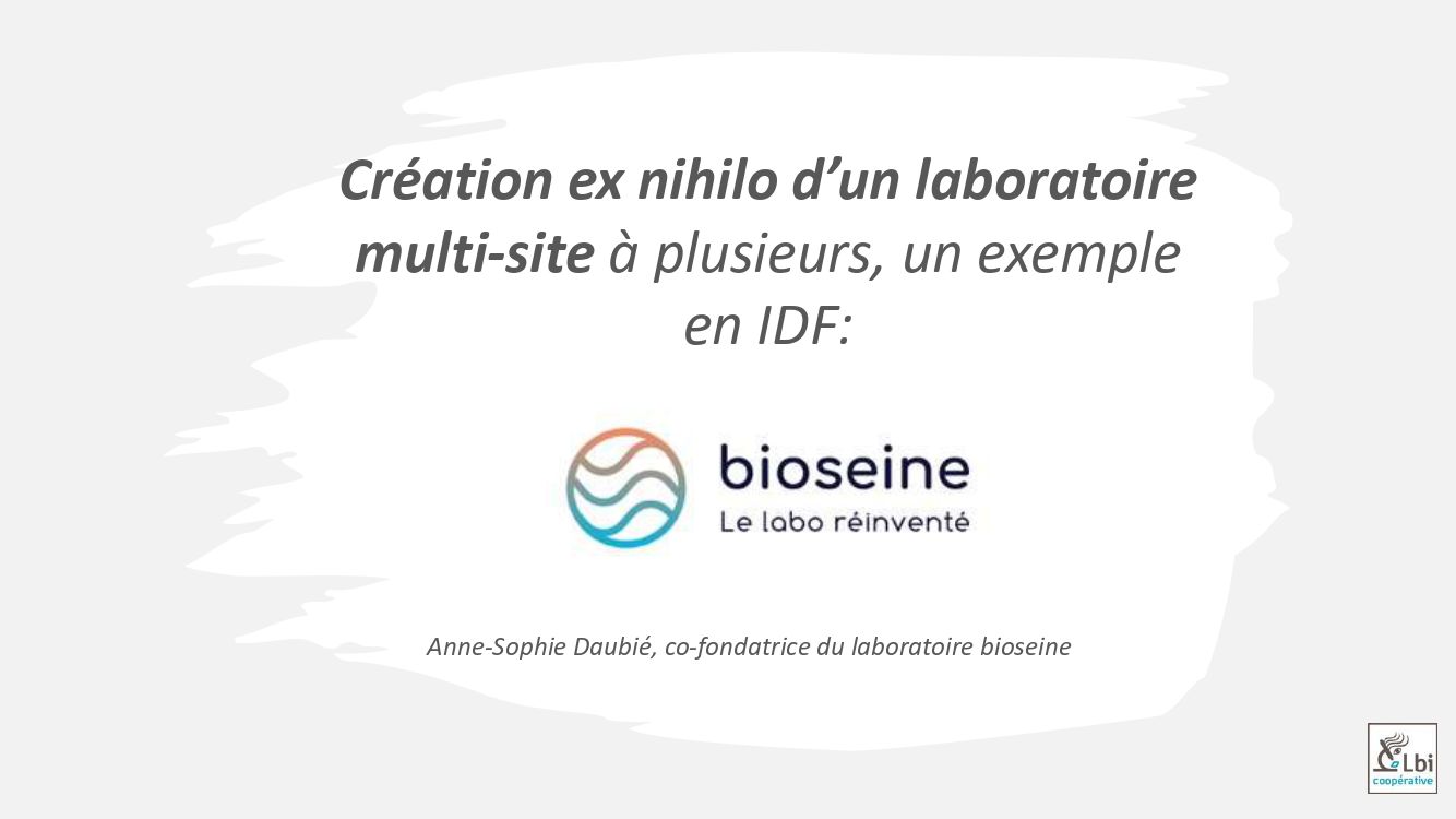 Création ex nihilo à plusieurs : un exemple en IDF. - BIOMEDJ